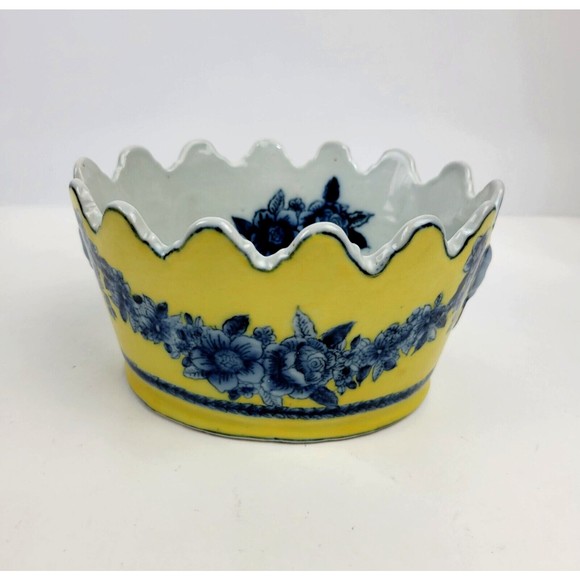 Accents | Vintage Juwc United Wilson Chinese Porcelain Monteith Bowl ...
